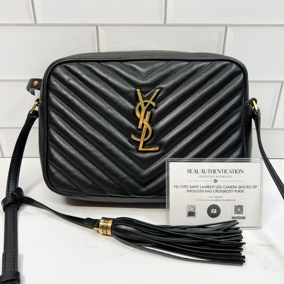 Yves Saint Laurent | Bags | Ysl Yves Saint Laurent Lou Camera Quilted ...